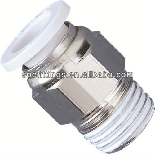 Pneumatic Fitting One-touch Tube Fittings (metric Tube With Bspp ...