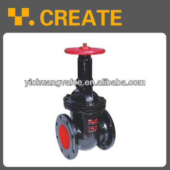 Cast Iron Wedge Type Gate Valves, High Quality Cast Iron Wedge Type ...