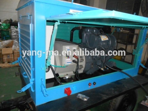 Mobile Trolley Water Cooled 3 Cylinder Engine Powered Electric Portable ...