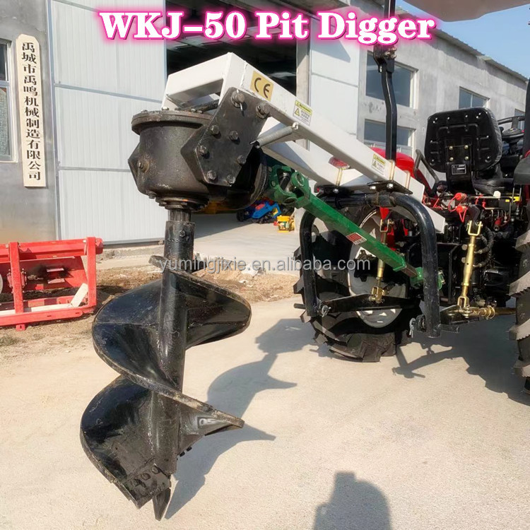 Tree Planting Digger Tractor With Spring Tree Digging Machine, High ...