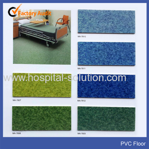 Hospital Floor Tiles Vinyl Anti-static Floor For Operating Room , High ...