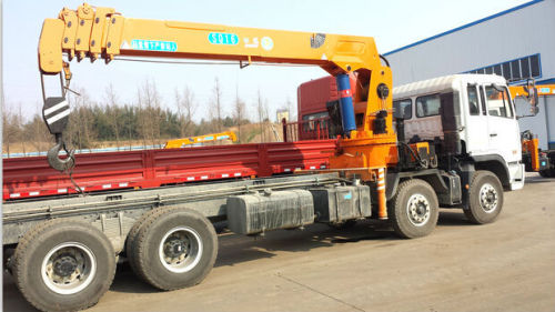 16 Ton At Truck Mounted Crane 400 Kn.m Model No Sq16s5 Truck Crane New ...
