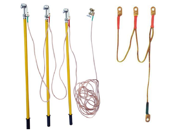 High Voltage Portable Grounding Sets: Grounding Earthing Clamps And ...
