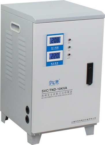 Svc-10kva 220v Single Phase Automatic Ac Electric Regulator Brushless ...