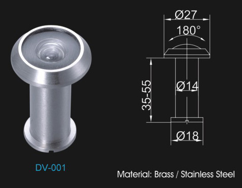 High Quality Solid Heavy Duty Door Viewer, kualitas tinggi High Quality ...