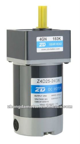 12volt 25 Watt Brushed Dc Gear Motor, High Quality 12volt 25 Watt ...