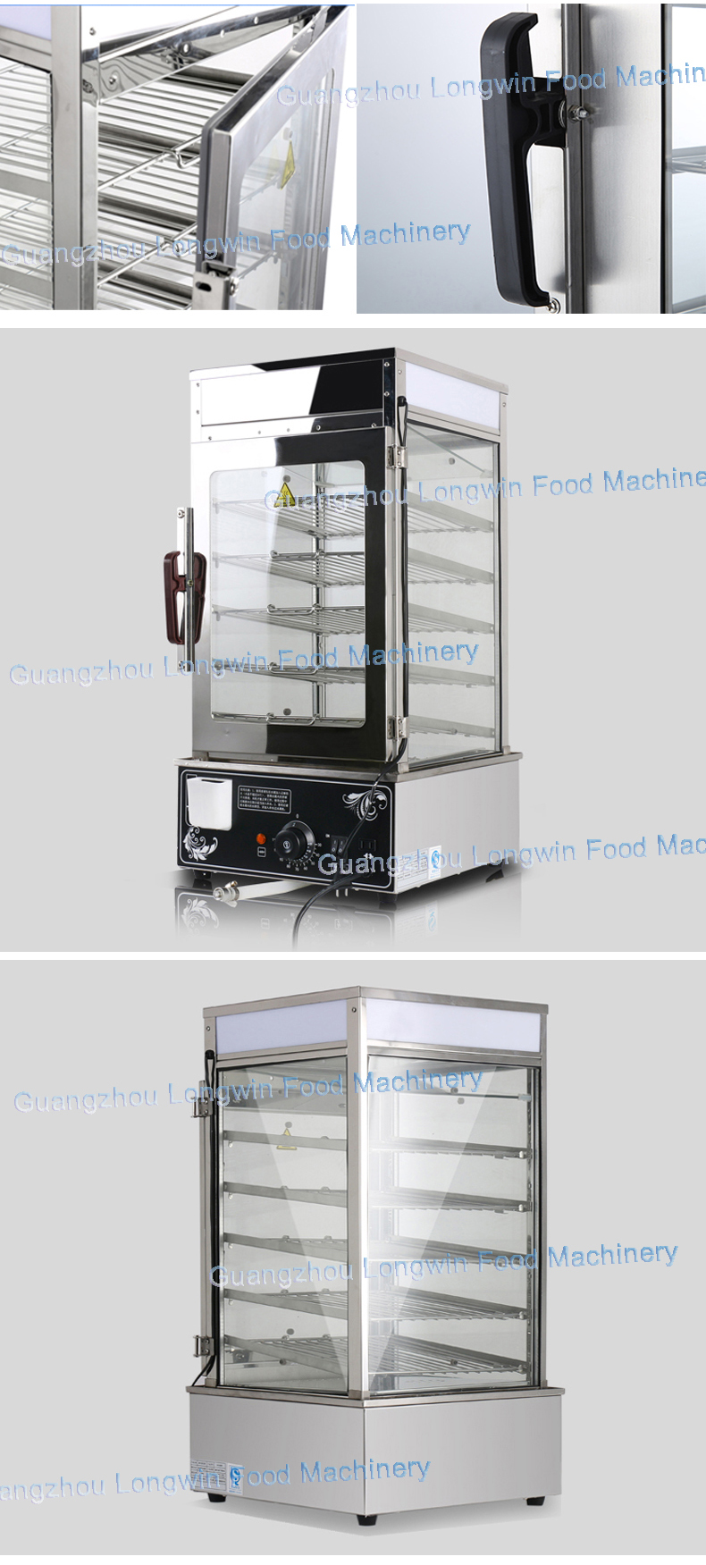 Commercial Stainless Steel Food Warmer And Steamer Machine, High ...