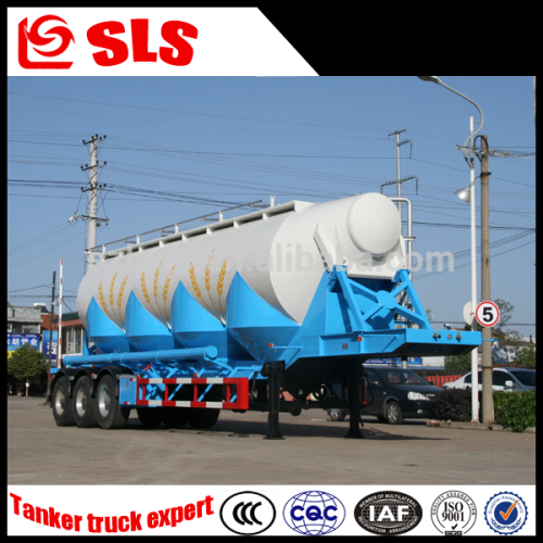 Tri-axle Tanker Truck Semi-trailer For Bulk Grain, High Quality Tri ...