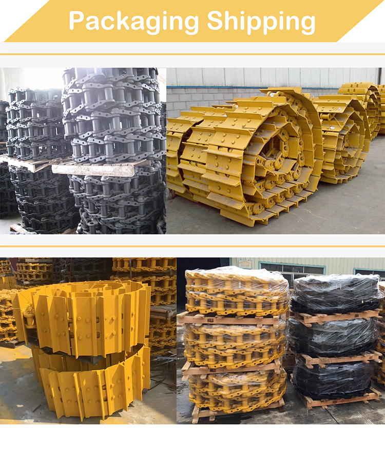 Excavator Undercarriage Parts: Track Chain, Wheel, And 49l/53l Track ...