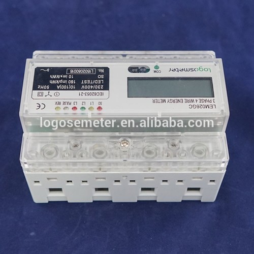Three Phase Remote Control Energy Meter With Rs485 Port ,electricity ...