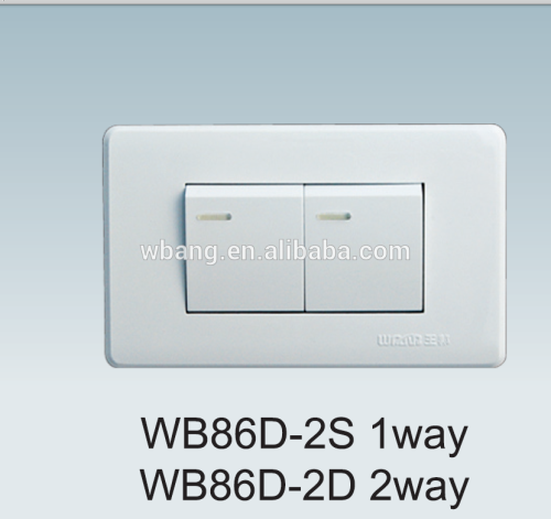 Two Gang One Way Switch, High Quality Two Gang One Way Switch on ...