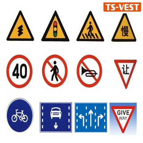 Illuminated Printable Safety Road Traffic Signs, High Quality ...