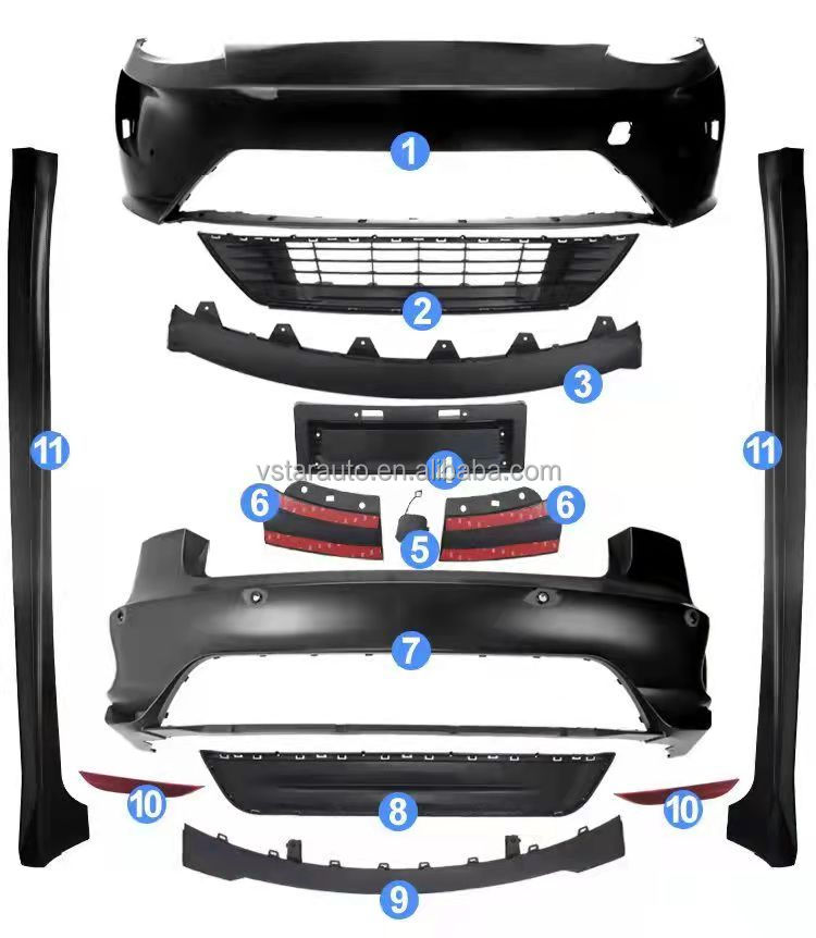 High-quality Pp Injection Bodykit - Assassin Version For Tesla Model 3 ...