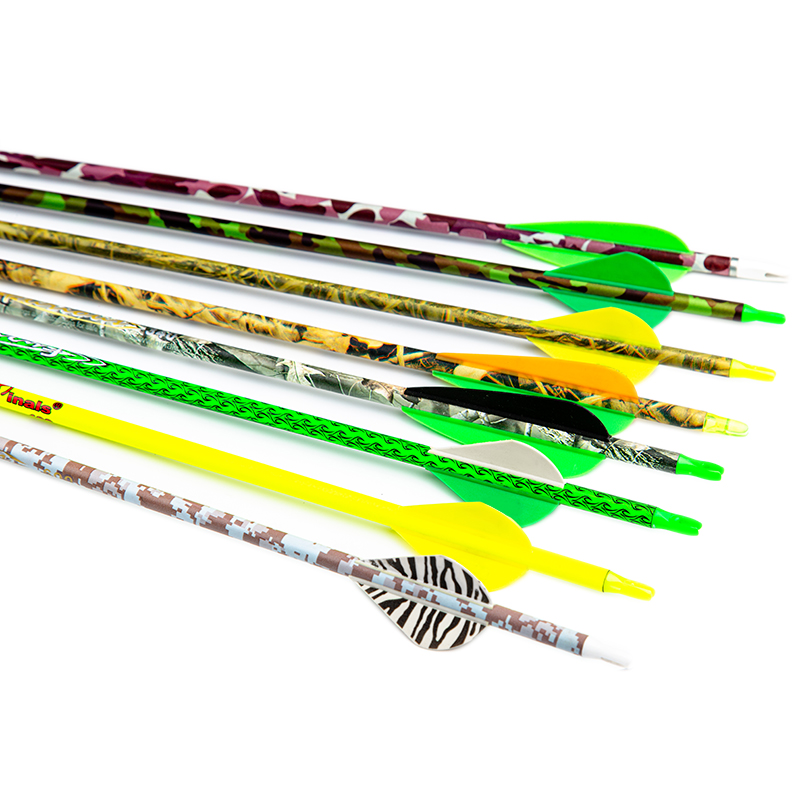 Pinals Archery Carbon Arrows 30 Inches Shafts With Spine Options, High ...