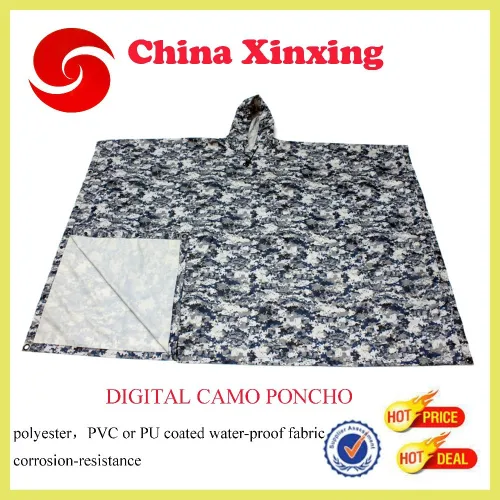 Military Poncho Raincoat Army Raincoat Camouflage Military Poncho, High ...