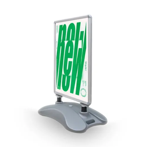 A1 Double Sidewalk Water Base Pavement Sign, Bossgoo.com의 고품질 A1 Double ...