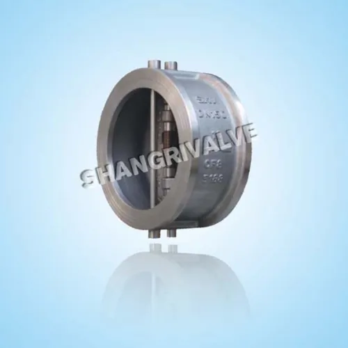 Double Disc Wafer Check Valve (type: H76h), High Quality Double Disc Wafer Check Valve (type ...