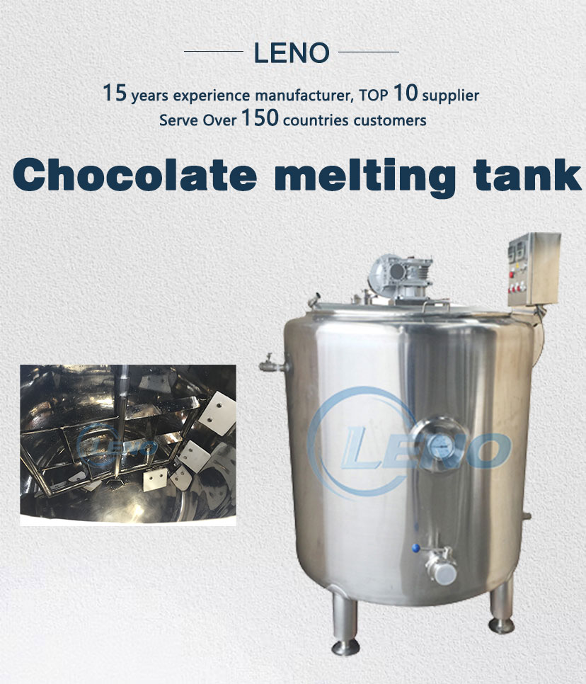 Jacketed Tank Chocolate Melting Tanks For Sale, High Quality Jacketed ...