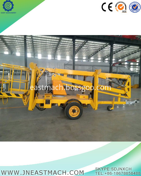 18m Good Price Articulated Folding Boom Elevator, High Quality 18m Good ...