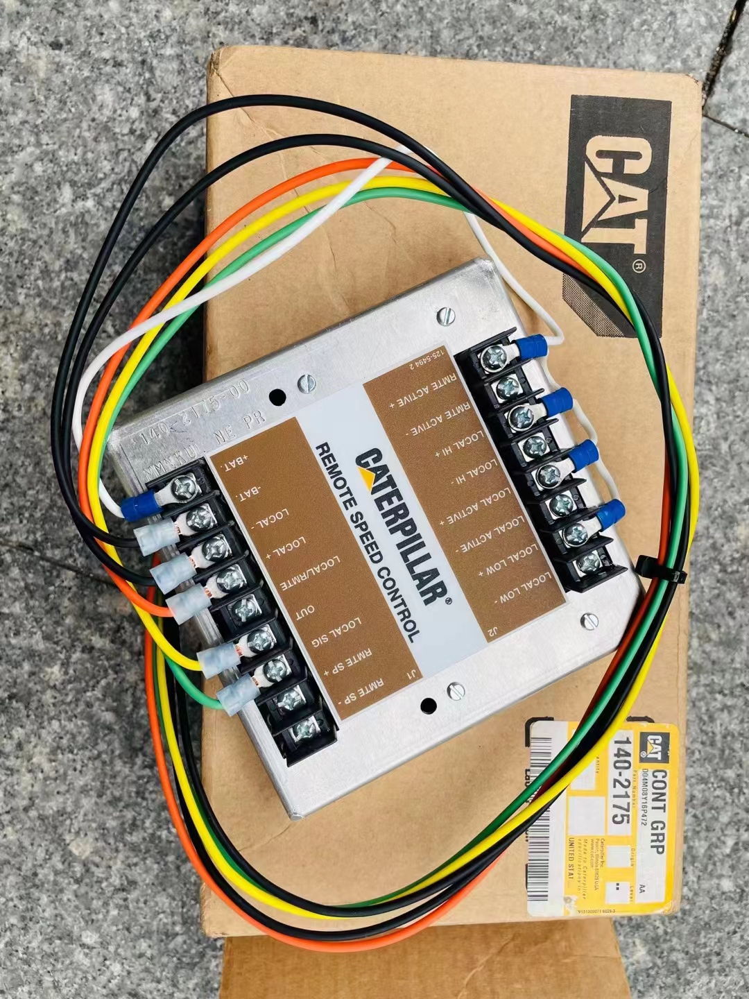 Caterpillar Engine 3512 3516 Remote Speed Control 140-2175, High ...