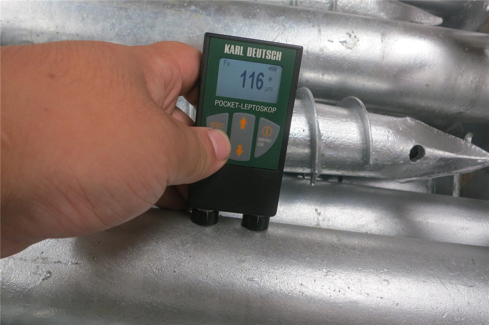 Triangle Ground Screw Pole Anchor With Flange, High Quality Triangle ...