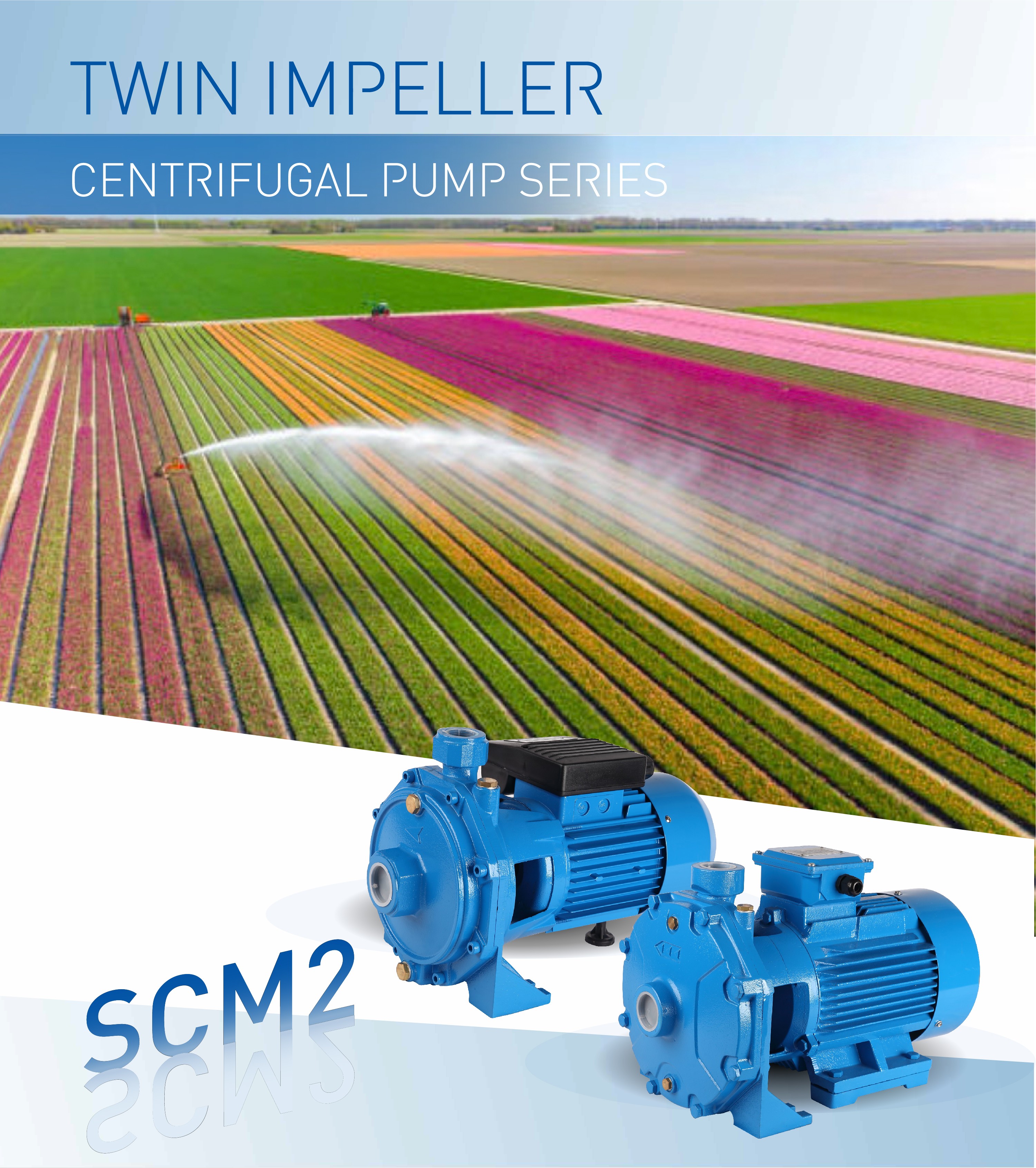 11kw High-pressure Double Impeller Centrifugal Pump For Water Treatment ...