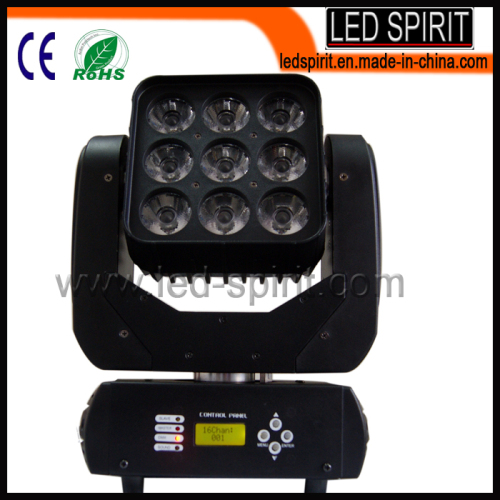 9*10w Led Matrix Magic Panel Moving Head Disco Stage Lighting, High ...