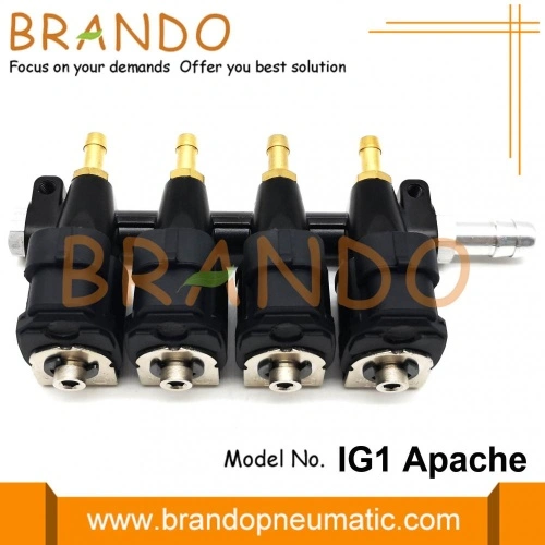 4 Cylinder 3Ohm IG1 Apache LPG Rail Injector China Manufacturers ...