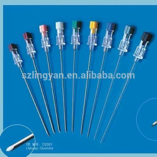 Disposable Types Of Sterile Spinal Needle, High Quality Disposable ...