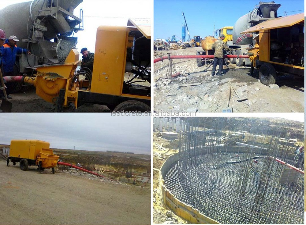 Hbt20-10d Floor Screed Concrete Pump For Construction, High Quality ...