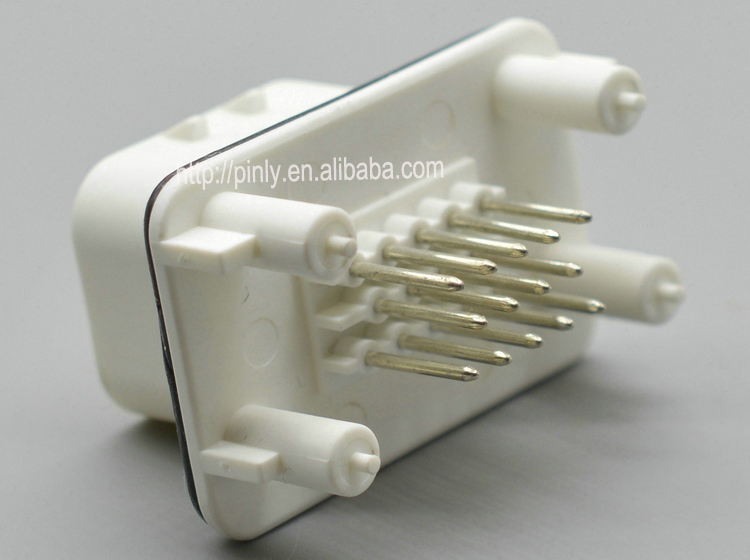 14 Pin White Tyco Amp Male Ecu Pcb Header Car Connector 776262-2, High ...