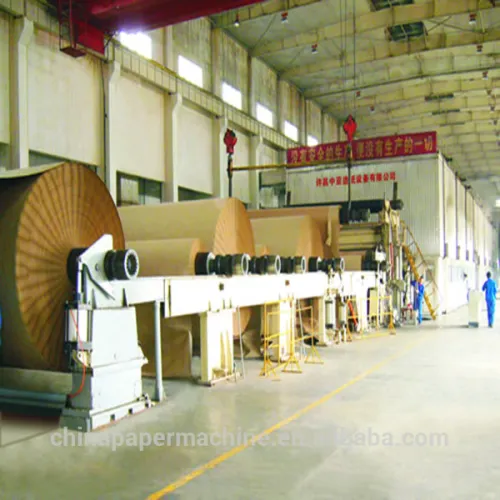 Cylinder Mould Kraft Fluting Paper Making Machine, High Quality ...