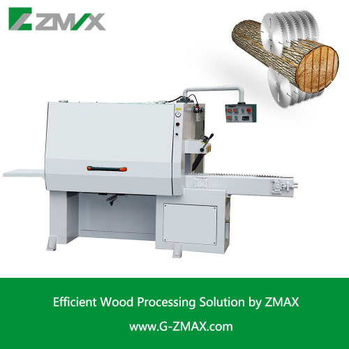 Circular Gang Rip Saw Log Cutting Machine Log Multiple Rip Saw Machine ...