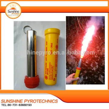 60sec Red Hand Flare Signal Flare Sos Flares Smoke Flare, High Quality ...