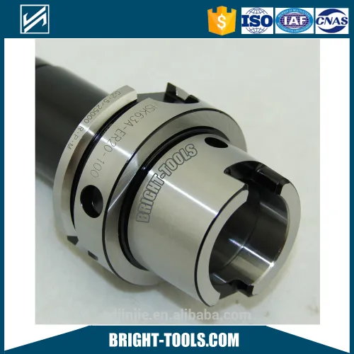 Hsk Er Collet Chuck With Din69893 Shank For Cnc Tooling Holder, High ...