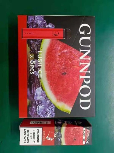 2000 퍼프 Gunnpod 기화기 일회용 Vape, Bossgoo.com의 고품질 2000 퍼프 Gunnpod 기화기 일회용 Vape