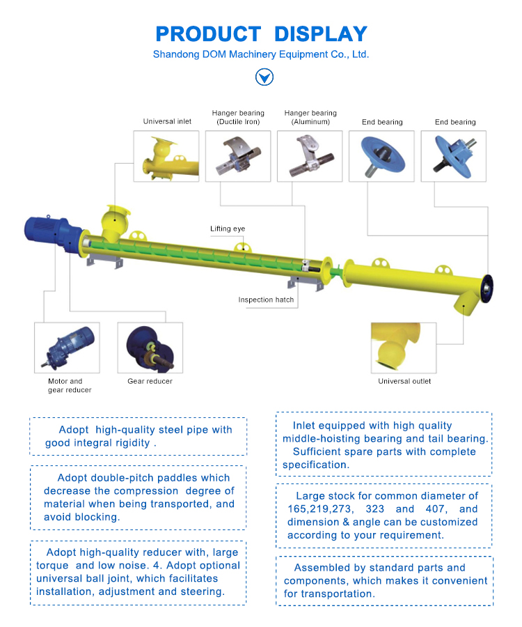 Cement Hopper Screw Conveyor Dust Collector And Loading System, High ...