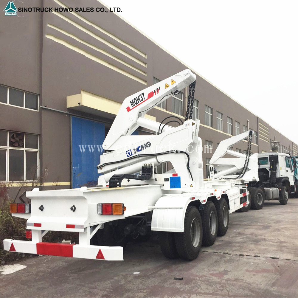 3 Axle 40ft Container Side Loader Trailer For Sale, High Quality 3 Axle ...