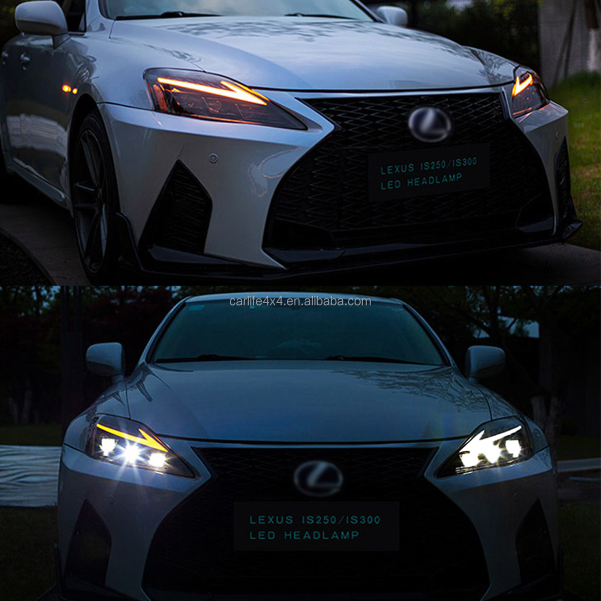 Upgraded Modified Headlights For Lexus Is250/is300 2006-2012 To 2021 ...