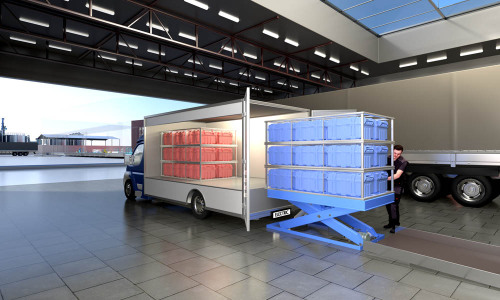 Electric Loading Dock Lift, High Quality Electric Loading Dock Lift on ...