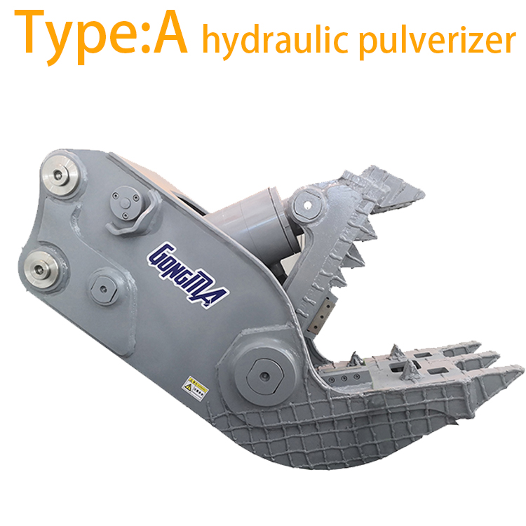 Gongma Factory Mini Excavator Demolition Pulverizer, High Quality ...