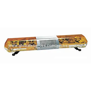 Rotating Revolving Halogen Lightbar, Clear/amber/red Top, High Quality ...