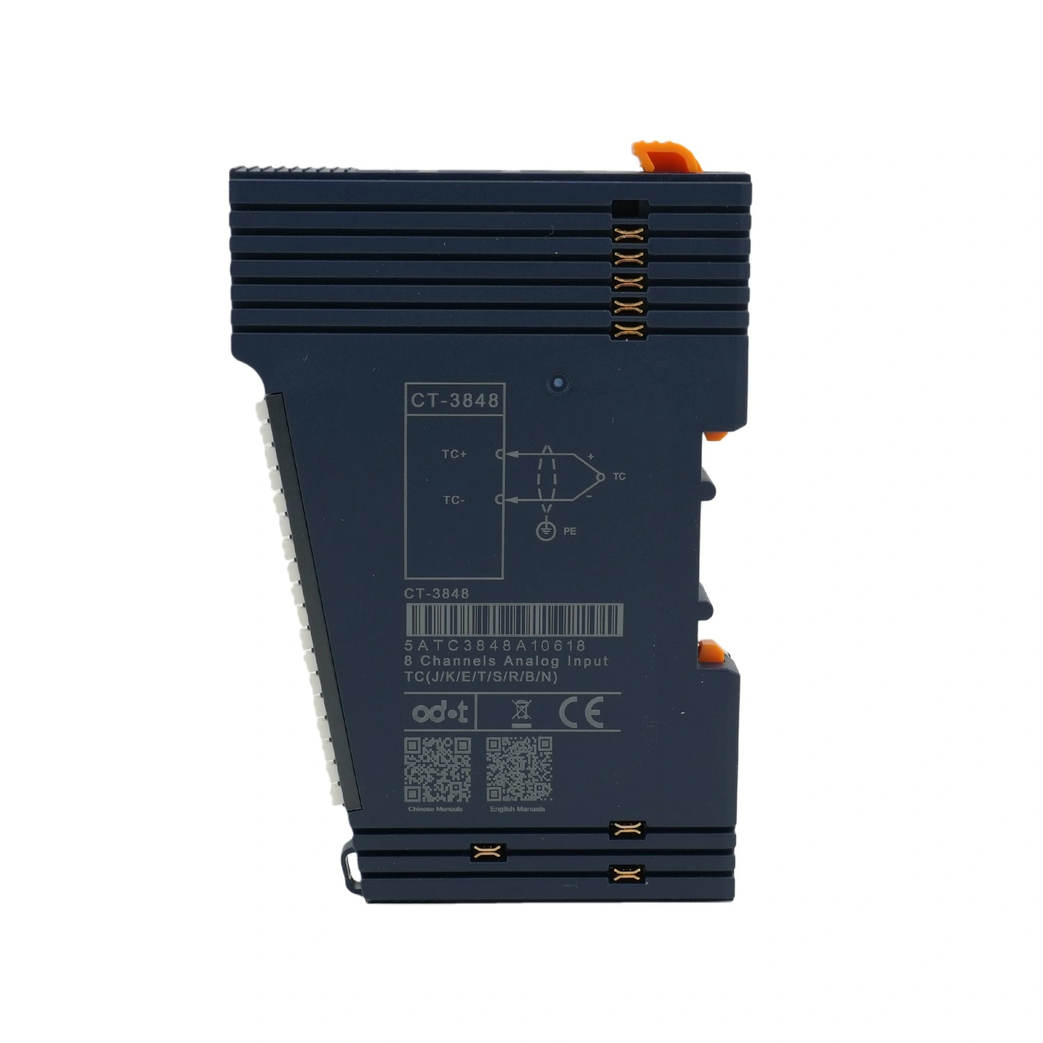 TC sarrera analogikoko termopare modulua 8AI Txinako fabrikatzailea