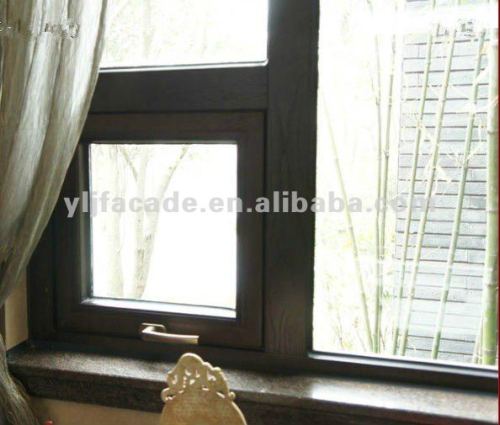 Top-hung Aluminium Wood Composite Window, High Quality Top-hung ...