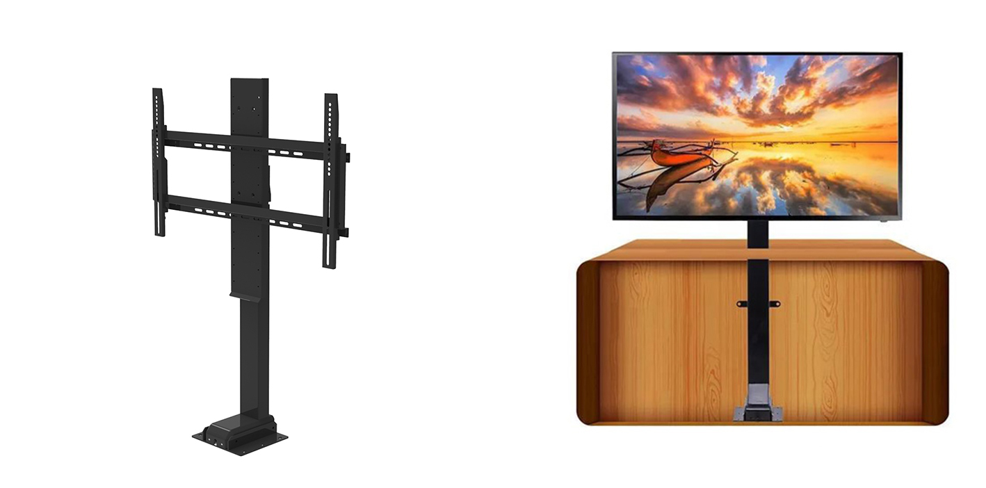 The TV Rising from the Cabinet: A Modern Marvel in Home Design