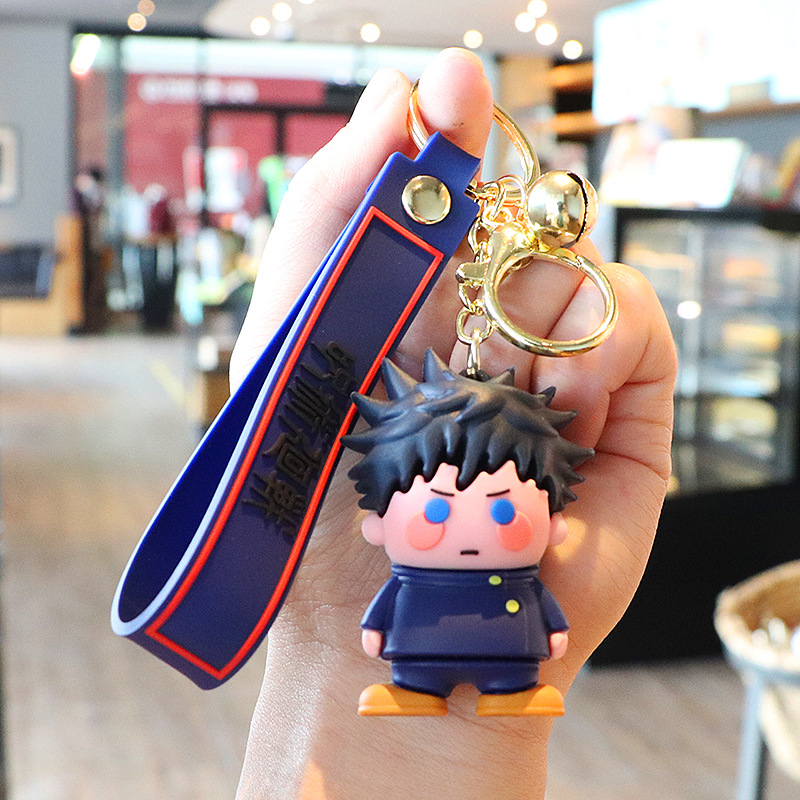Jujutsu Kaisen Itadori Yuji Creative Cartoon Car Schoolbag Pendant Key ...