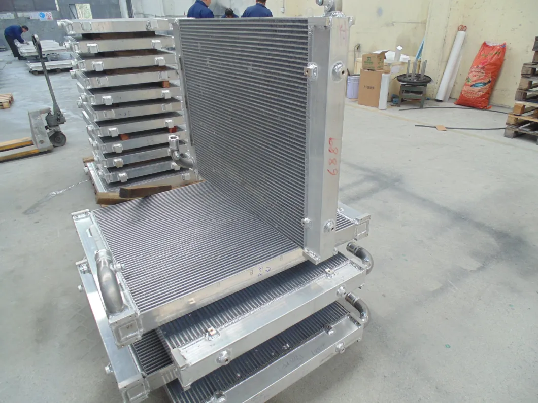 Construction Equipment Radiators For Excavator, High Quality ...