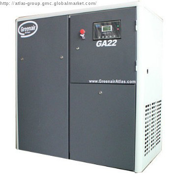 Atlas Copco Group Air Compressor Ga22 With Ip54 Motor, High Quality ...