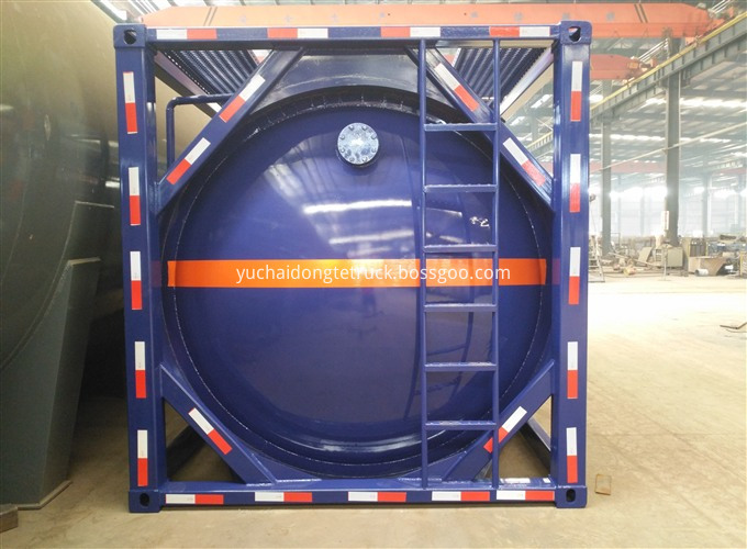 20ft Cement Iso Tank Land Transport, High Quality 20ft Cement Iso Tank ...