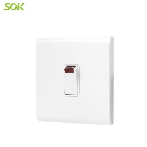 20ax250v Double Pole Switch With Neon White 1gang, High Quality ...